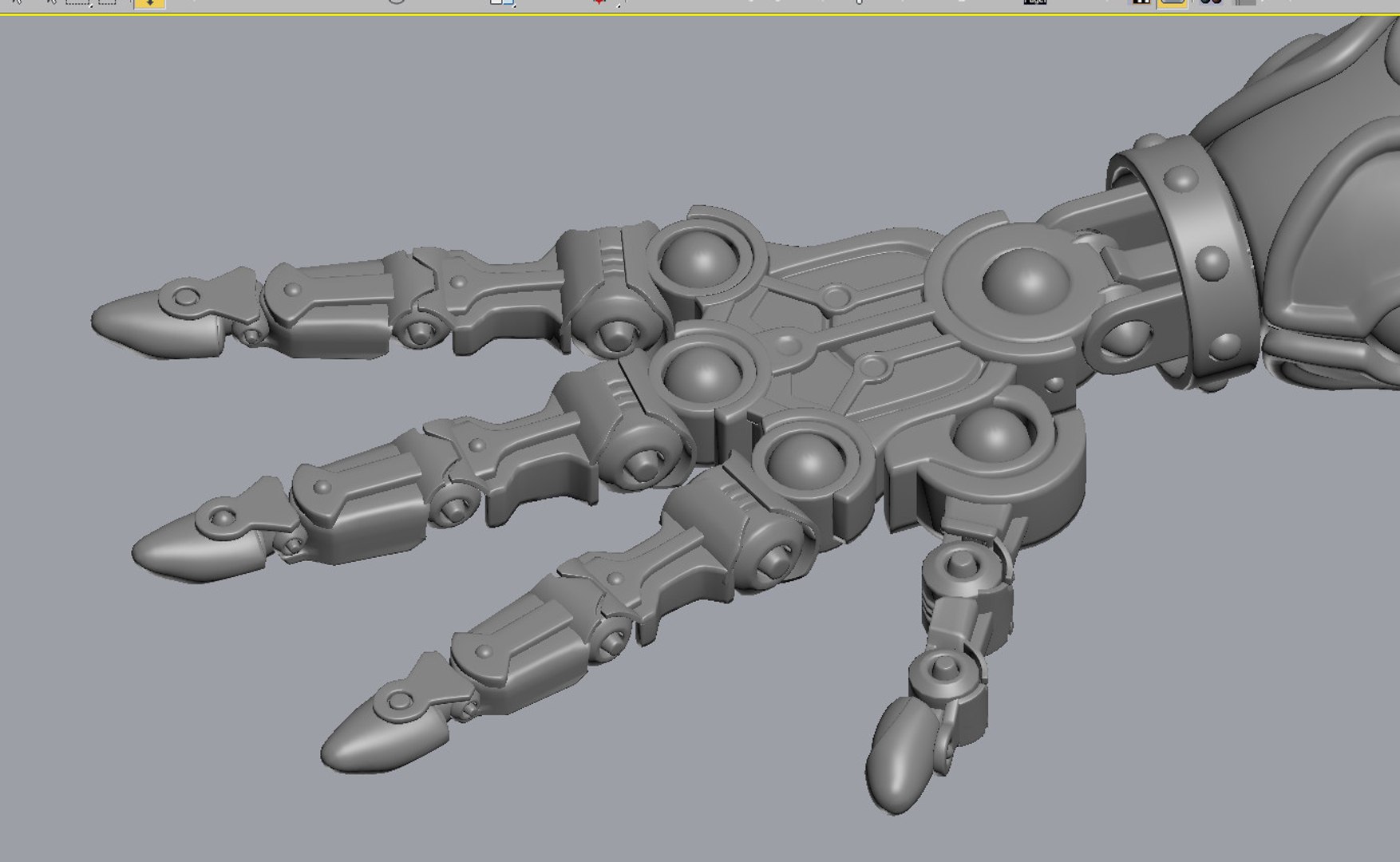 Mech Palm Machine Hand Max