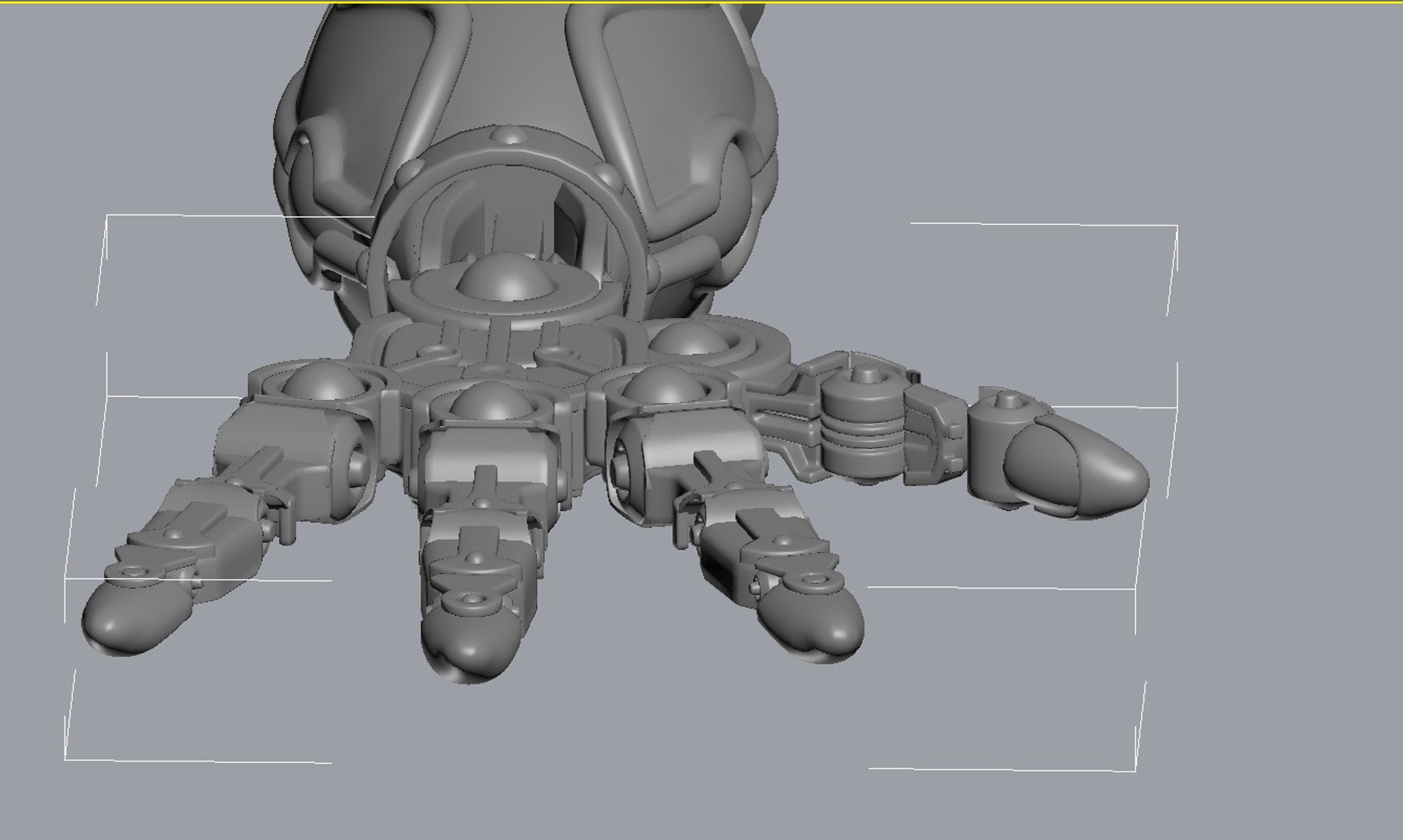 Mech Palm Machine Hand Max
