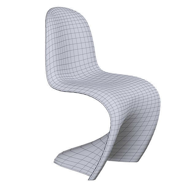 Panton Chair by Verner Panton 1967 3D 모델 - TurboSquid 1931486