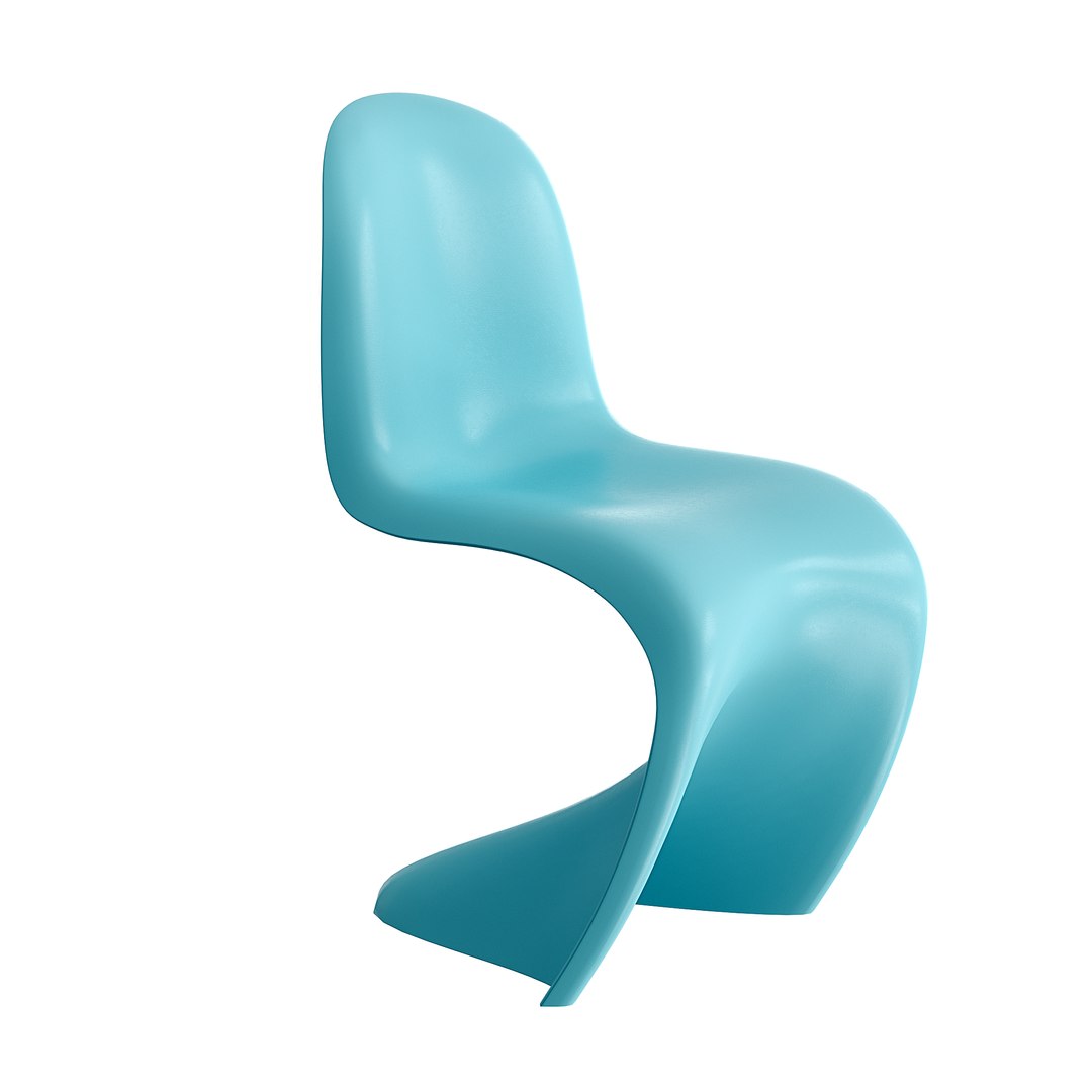 3D Panton Chair by Verner Panton 1967 model - TurboSquid 1931486