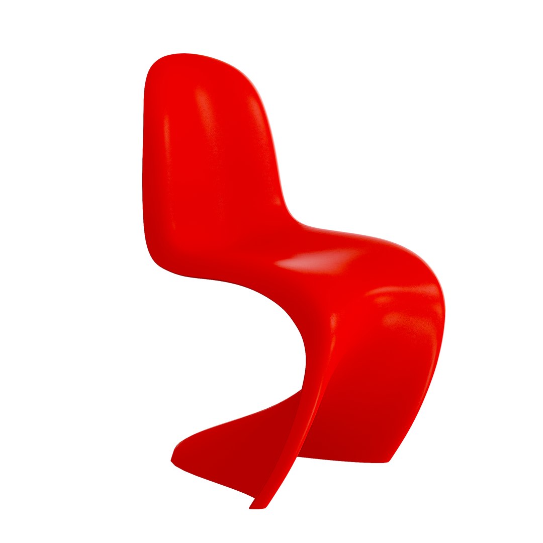 3D Panton Chair by Verner Panton 1967 model - TurboSquid 1931486