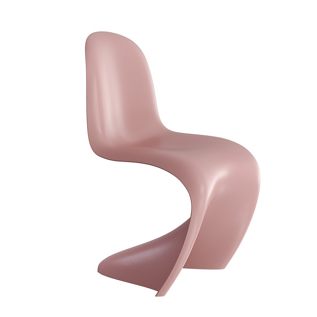 3D Panton Chair by Verner Panton 1967 model - TurboSquid 1931486