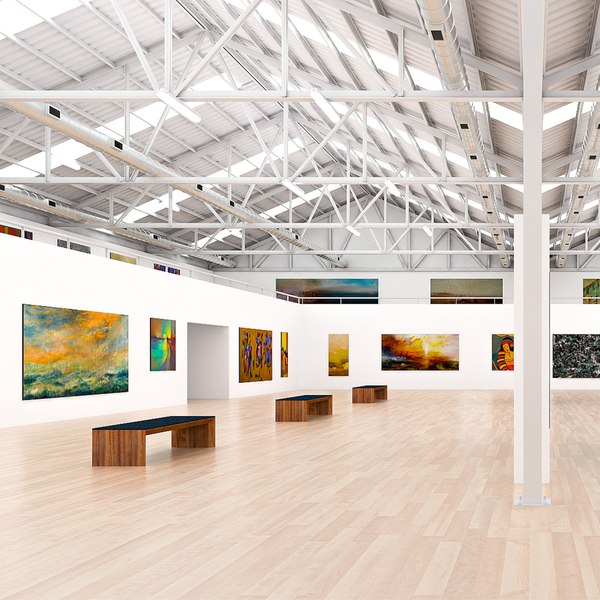 Art Gallery 3D Models for Download | TurboSquid