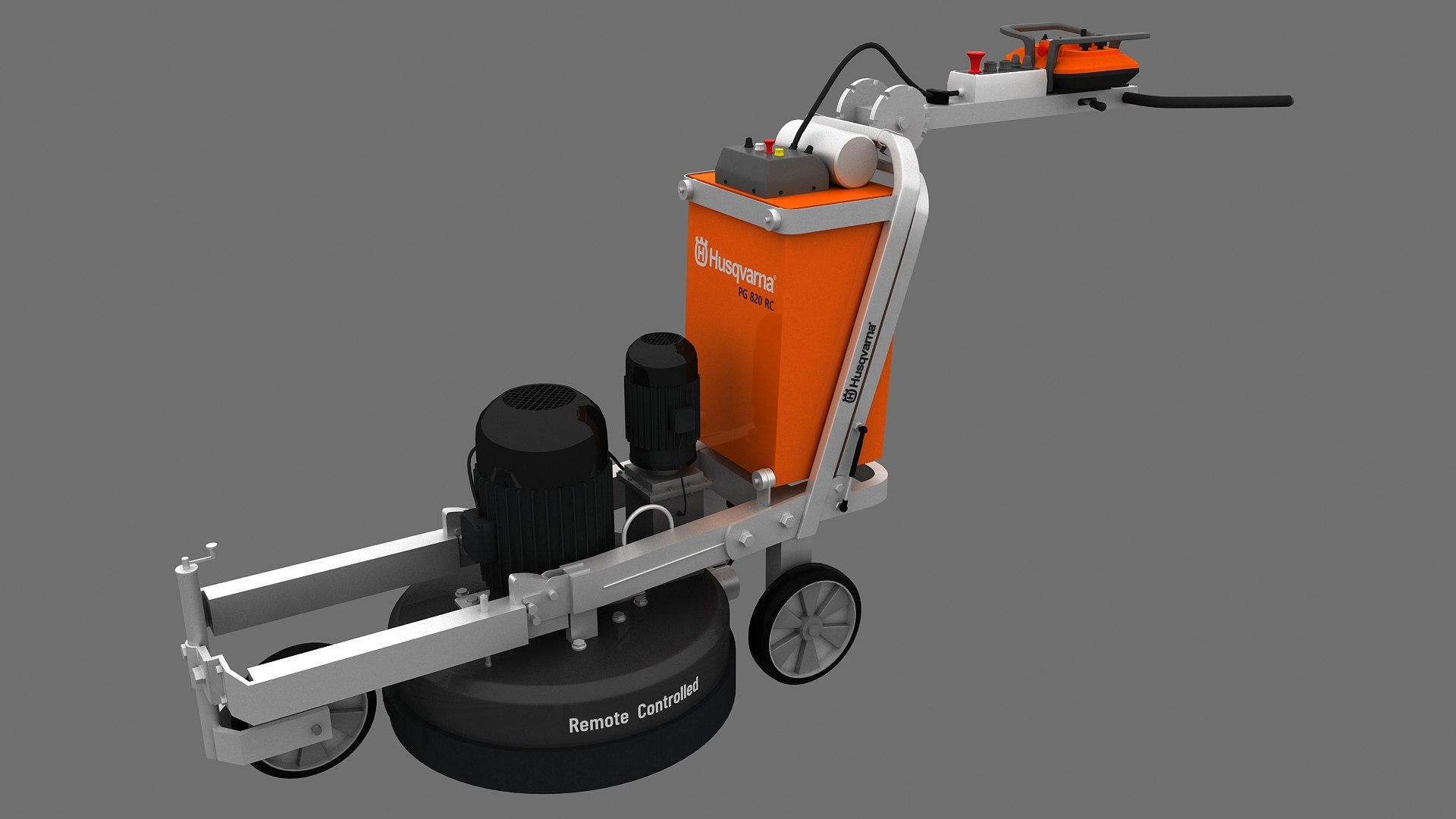 Concrete Floor Grinding Machine 3D Model - TurboSquid 1762368