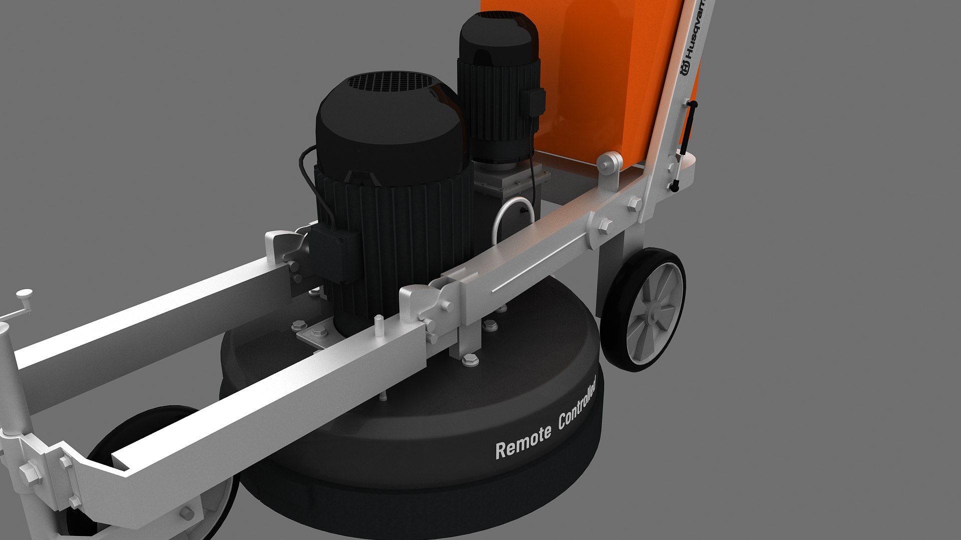 Concrete Floor Grinding Machine 3D Model - TurboSquid 1762368