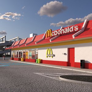 Download Free & Premium Mcdonalds 3D Models | TurboSquid