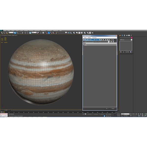3d model of jupiter planet