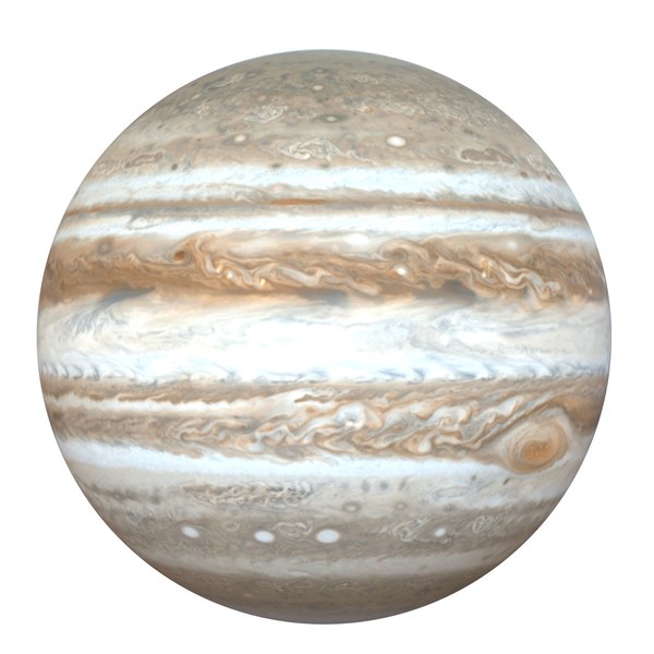 3d model of jupiter planet