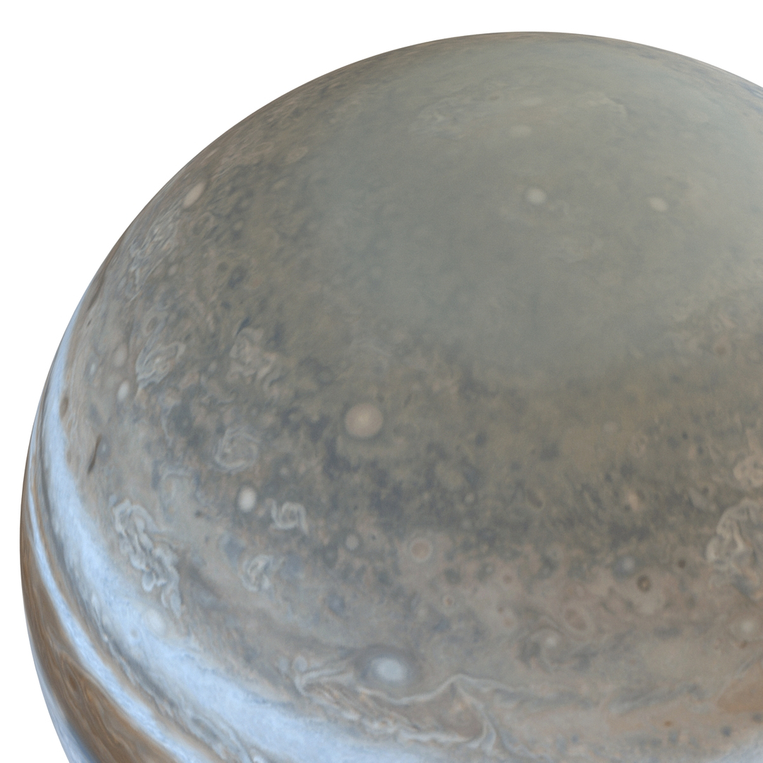 3d model of jupiter planet
