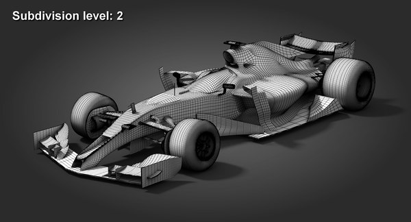 formula 1 future concept 3d max