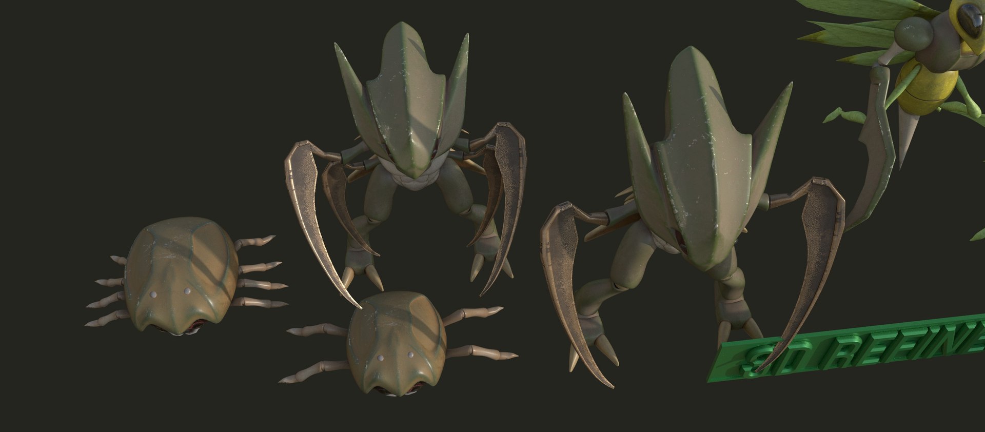 3D Model ULTIMATE CREATURE Evolution PACK - Over 100 Creature Variation ...