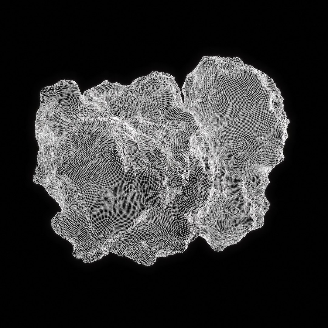 Photorealistic Comet 3d Max