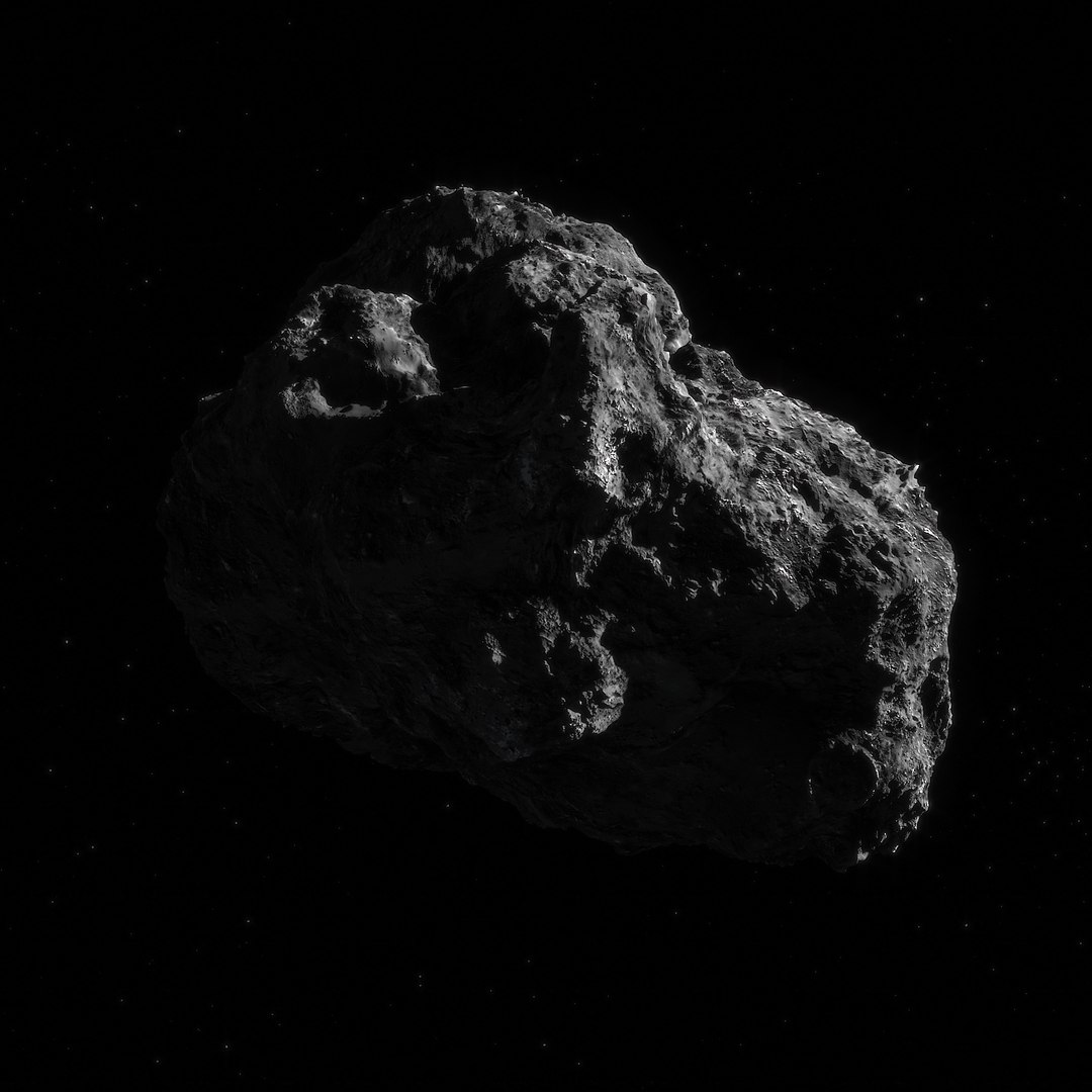 Photorealistic Comet 3d Max