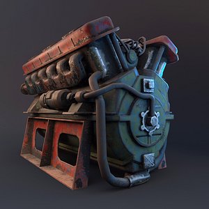 Tank Engine 3D Models for Download | TurboSquid