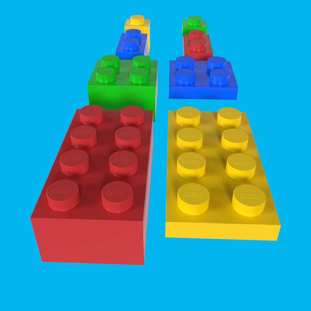 Lego Basic Pack 3D Model - TurboSquid 2240814