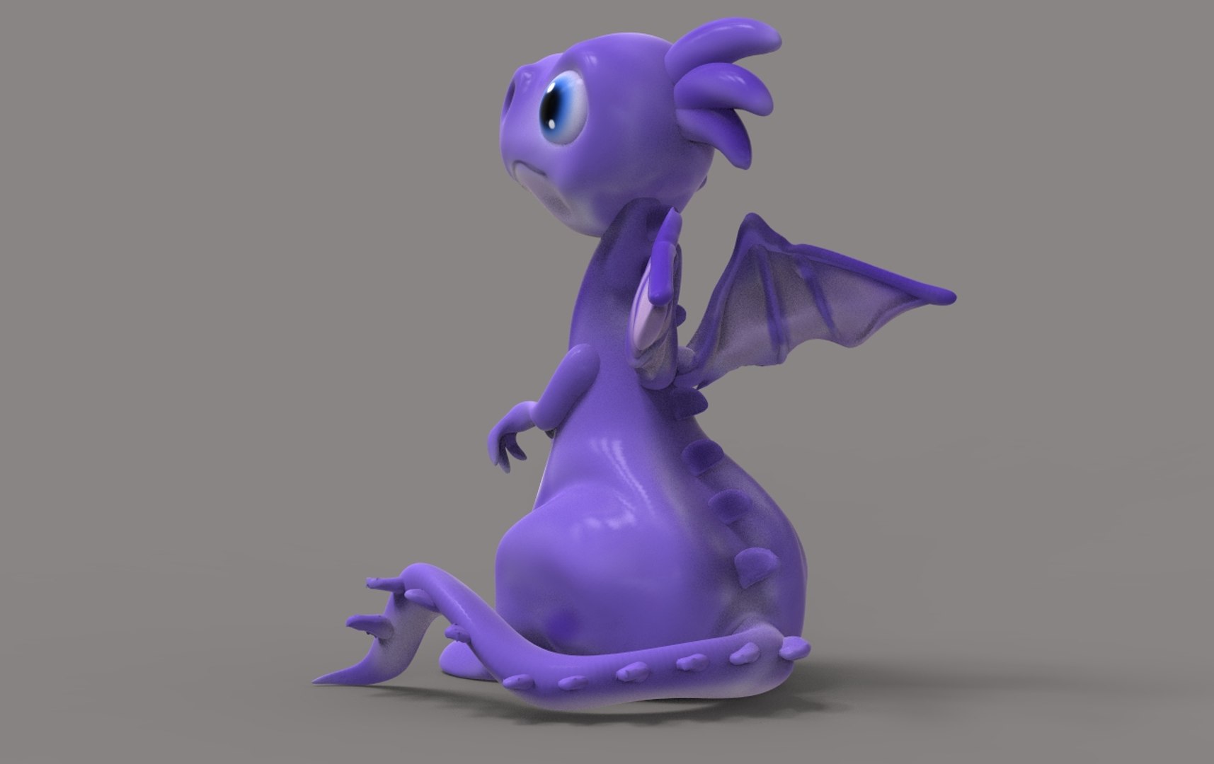 Dragon Cartoon 3D Model - TurboSquid 1656183