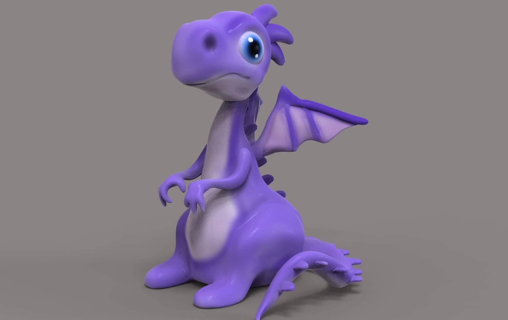Dragon Cartoon 3D Model - TurboSquid 1656183