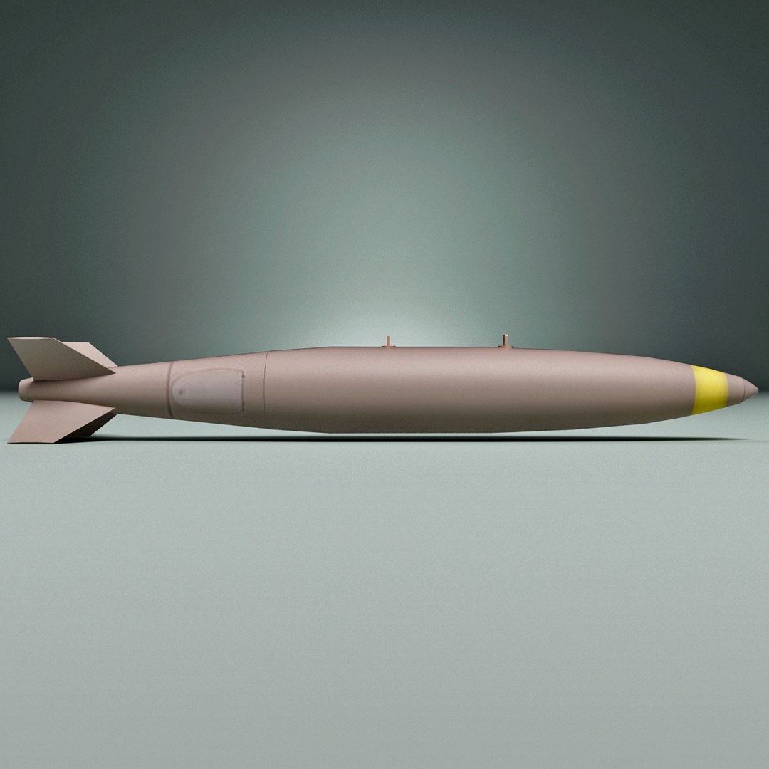 Aircraft Bomb Mk-82 Conical 3d Model