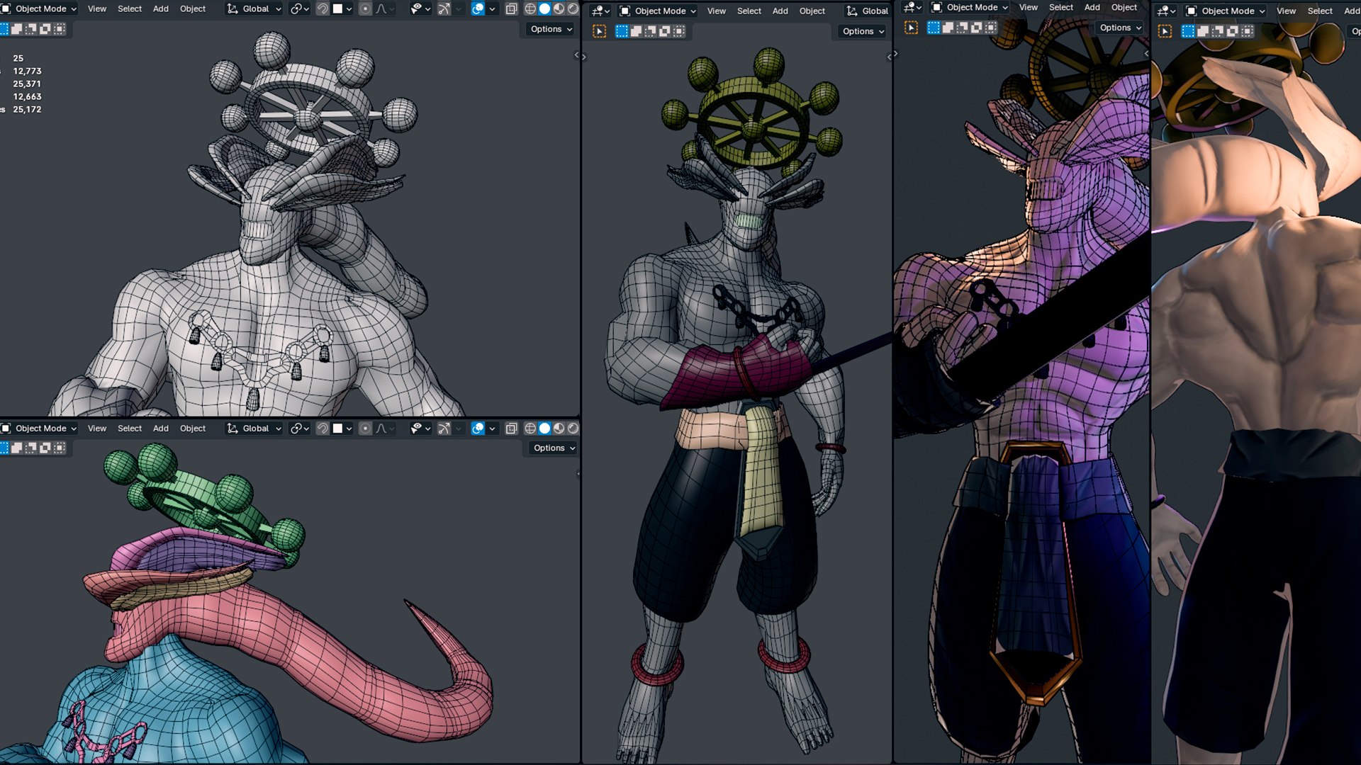 Mahoraga Model - TurboSquid 2221313