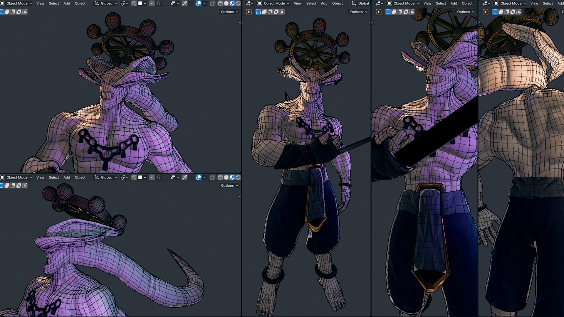 Mahoraga Model - TurboSquid 2221313