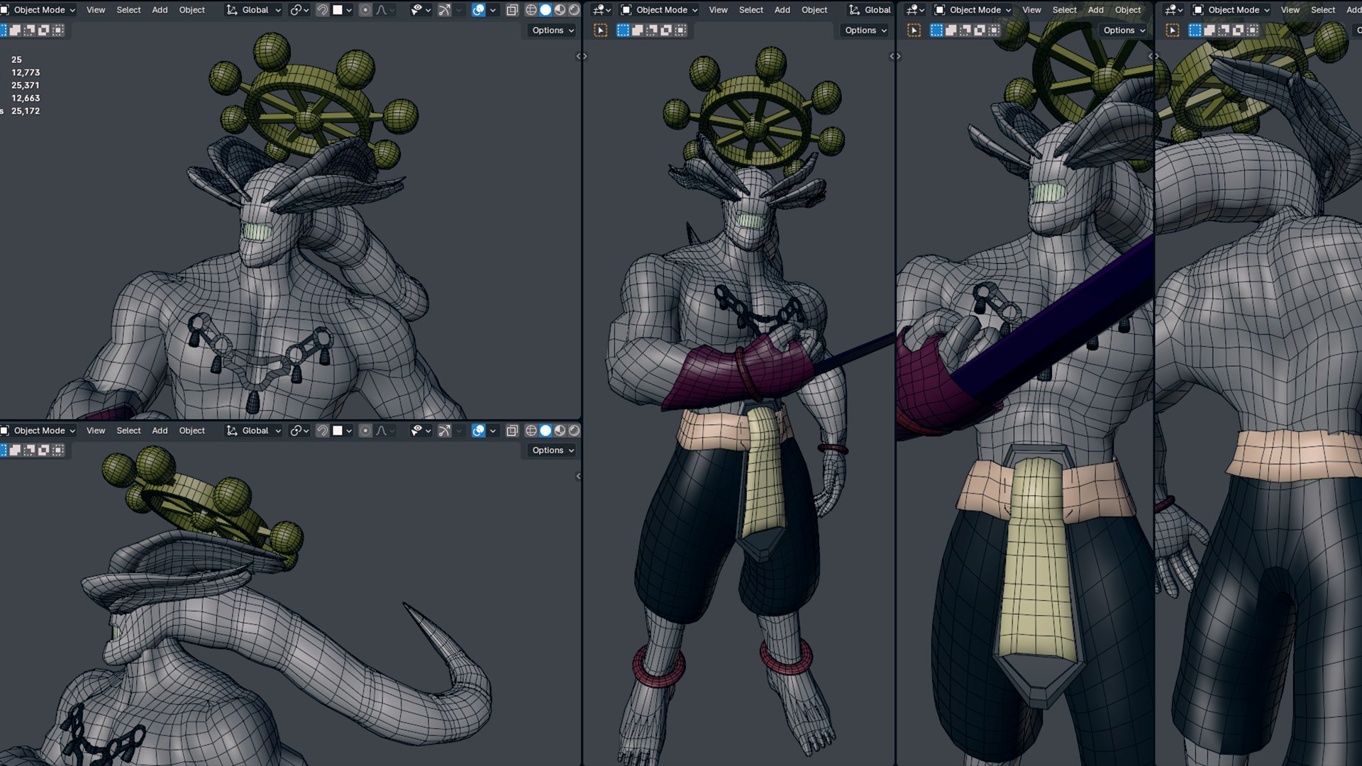 Mahoraga Model - TurboSquid 2221313