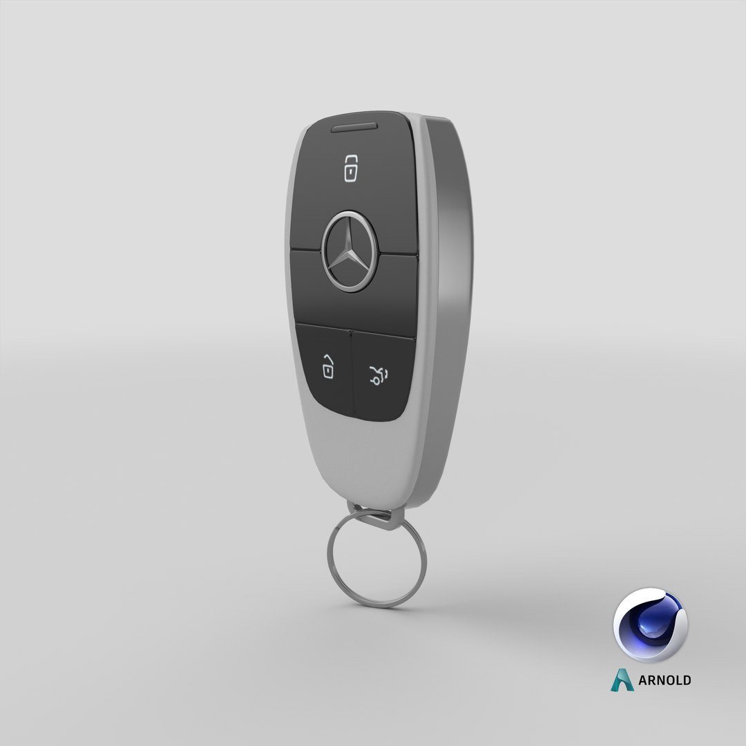 Mercedes Car Key Model - TurboSquid 1760830