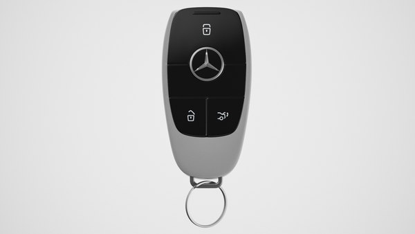 Mercedes Car Key model - TurboSquid 1760830