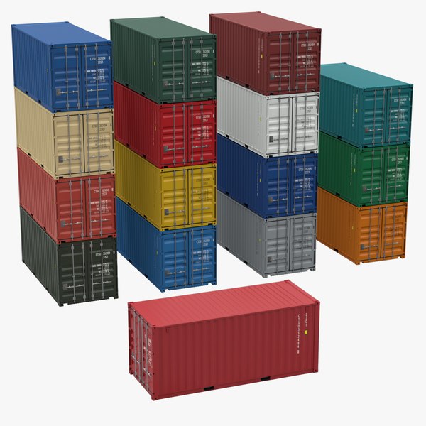 Cargo Container 3D Models for Download | TurboSquid