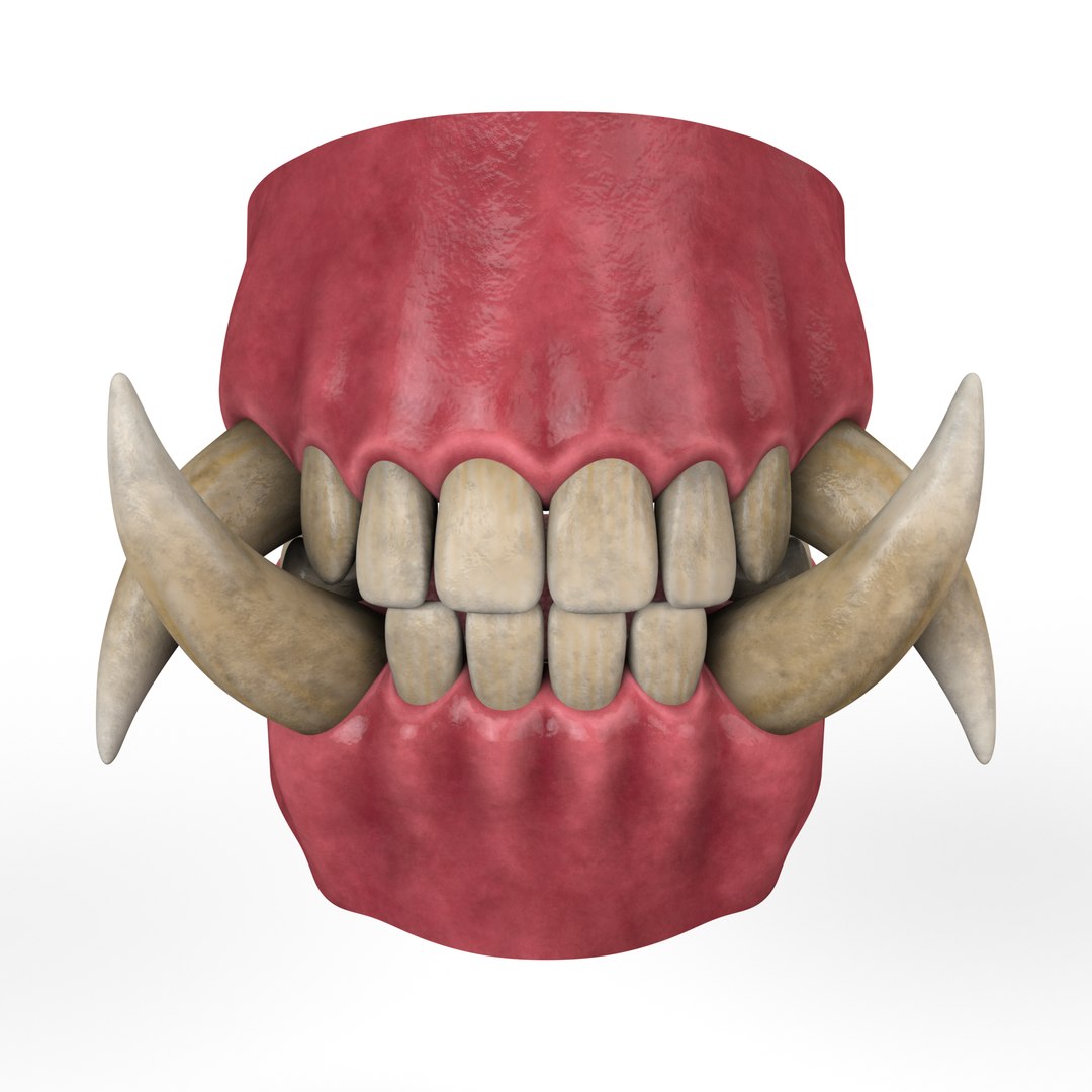 3D Orc Teeth Model - TurboSquid 1981574