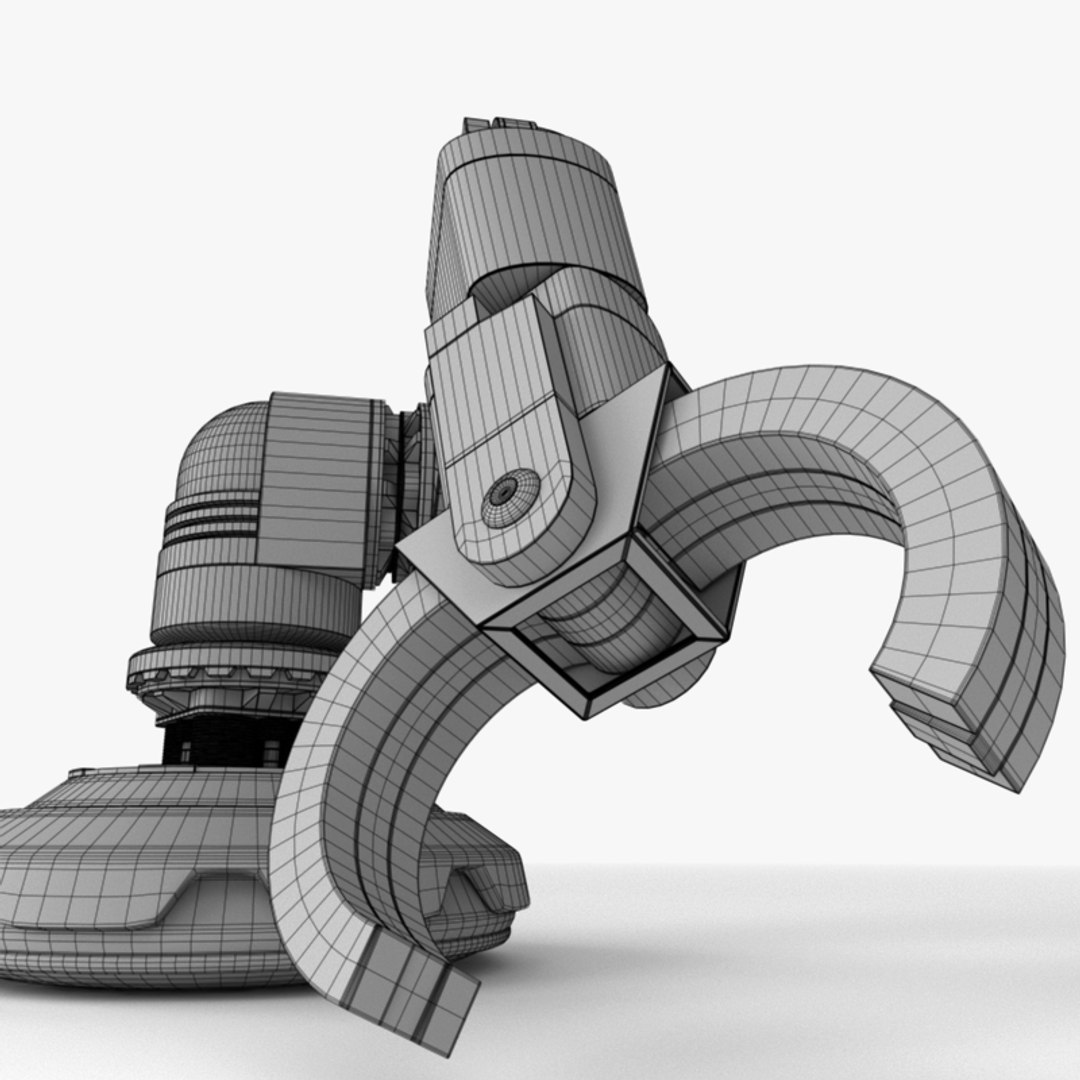3d Max Robotic Claw