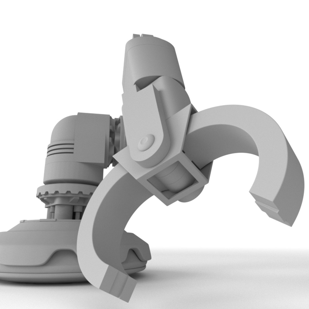 3d Max Robotic Claw