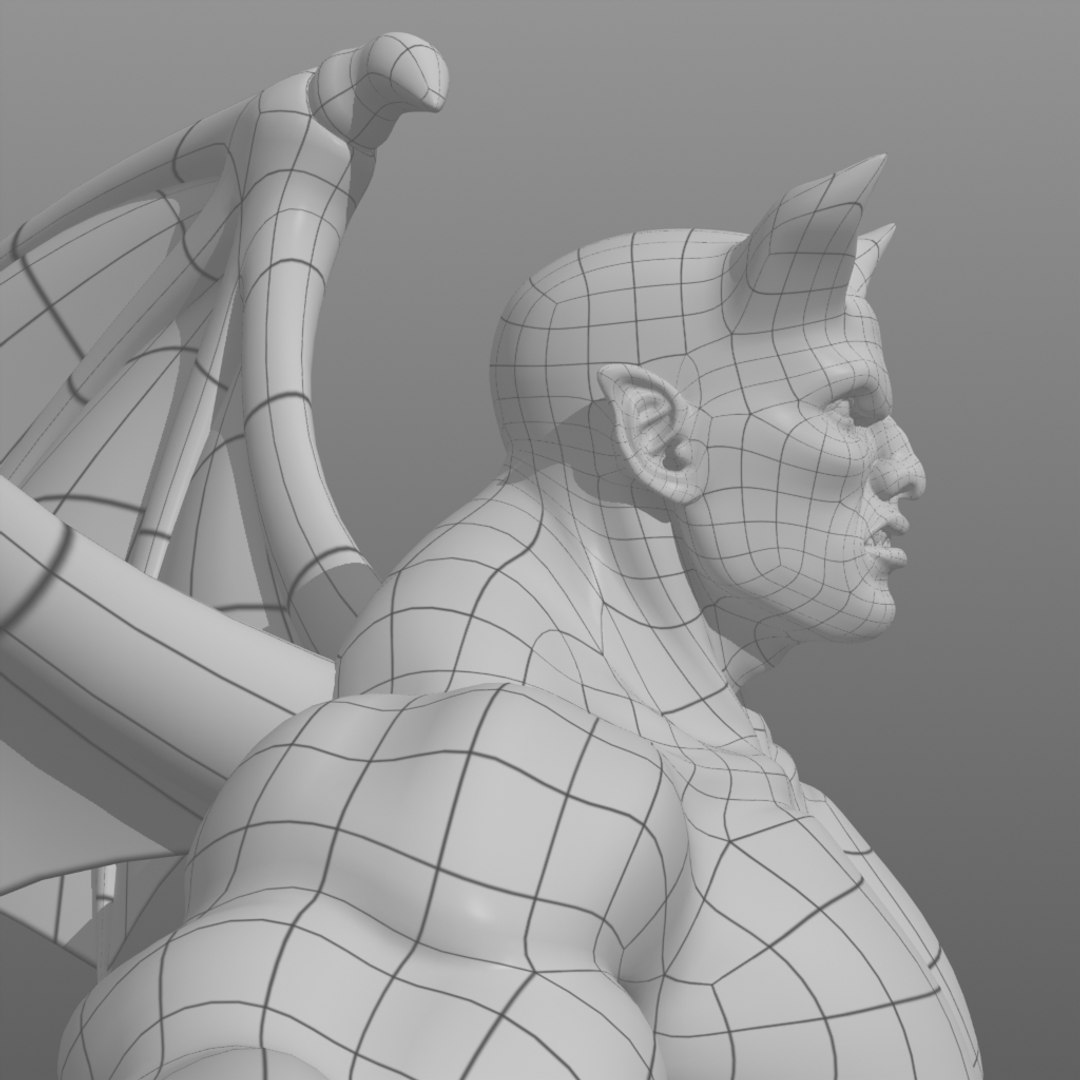 3d original demon ultra model