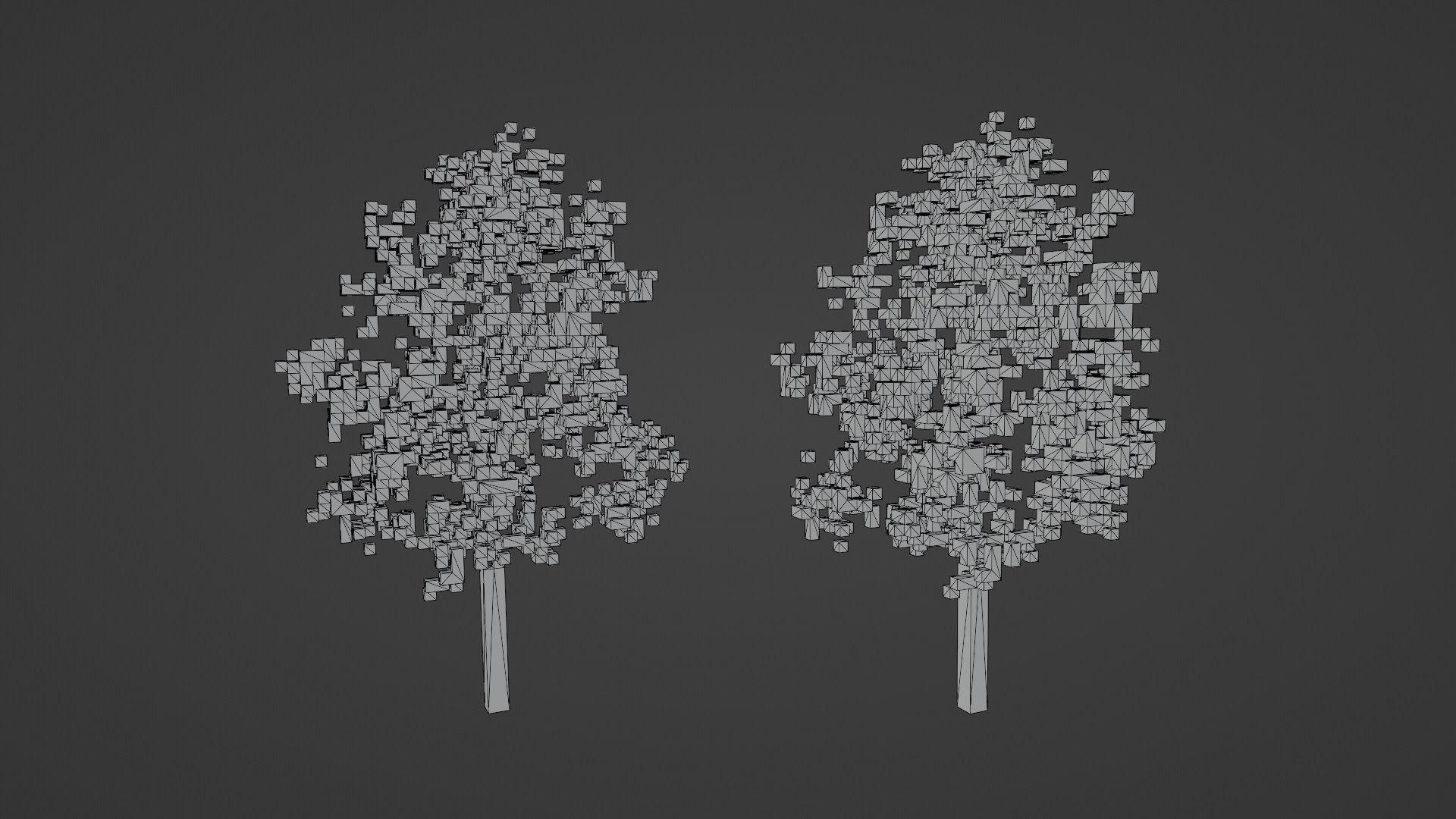 3D Voxel Tree Model - TurboSquid 1858826