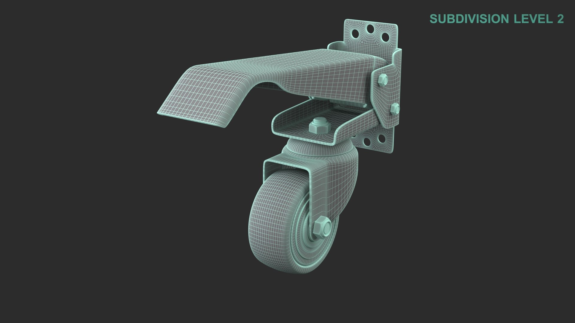 Caster 3D - TurboSquid 1999783