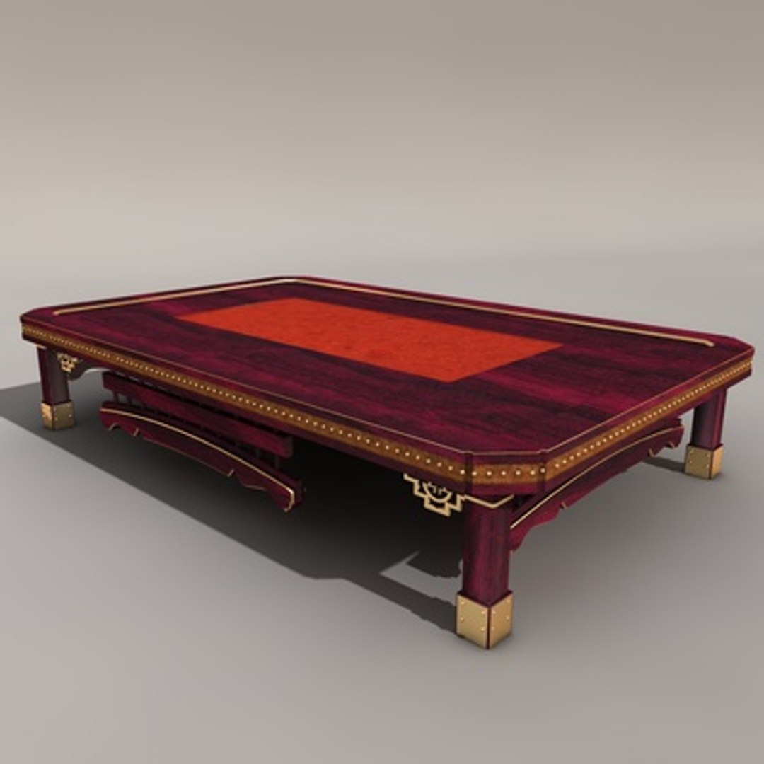 Chinesetable Chinese Table C4d