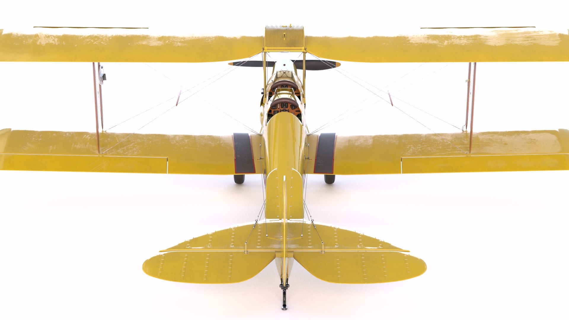 De Havilland DH-82 Tiger Moth 3D - TurboSquid 2388940