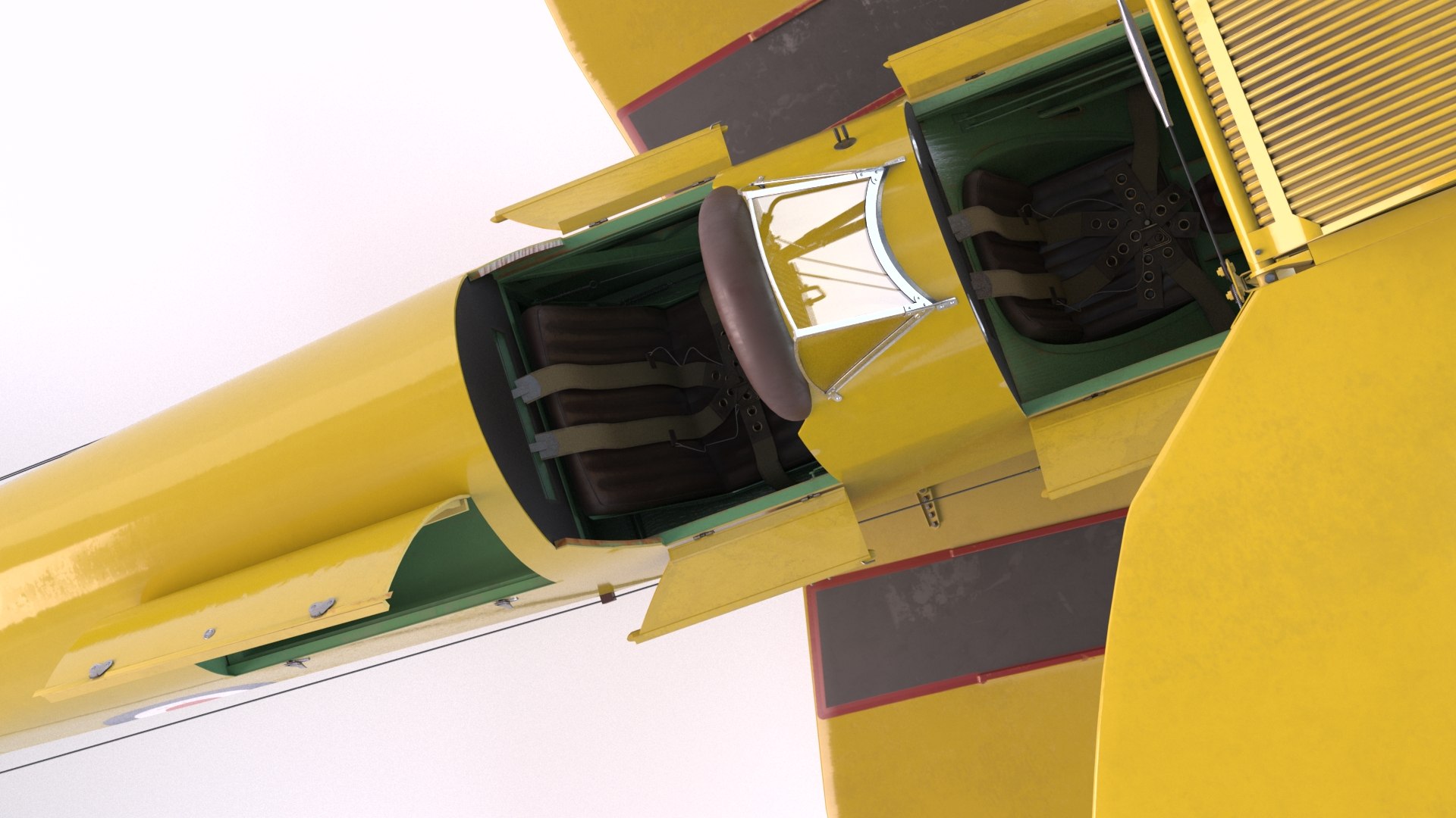 De Havilland DH-82 Tiger Moth 3D - TurboSquid 2388940