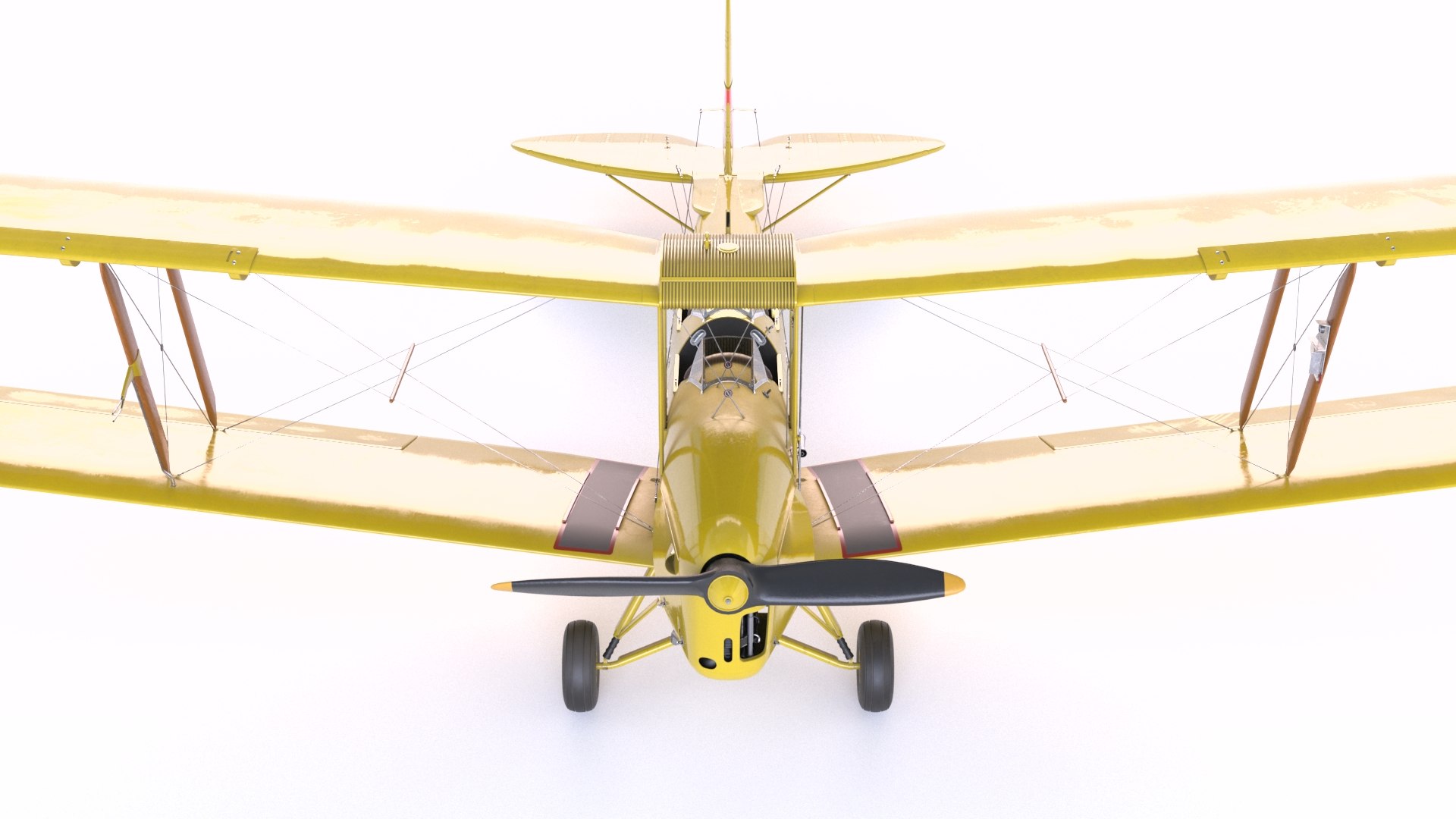 De Havilland DH-82 Tiger Moth 3D - TurboSquid 2388940