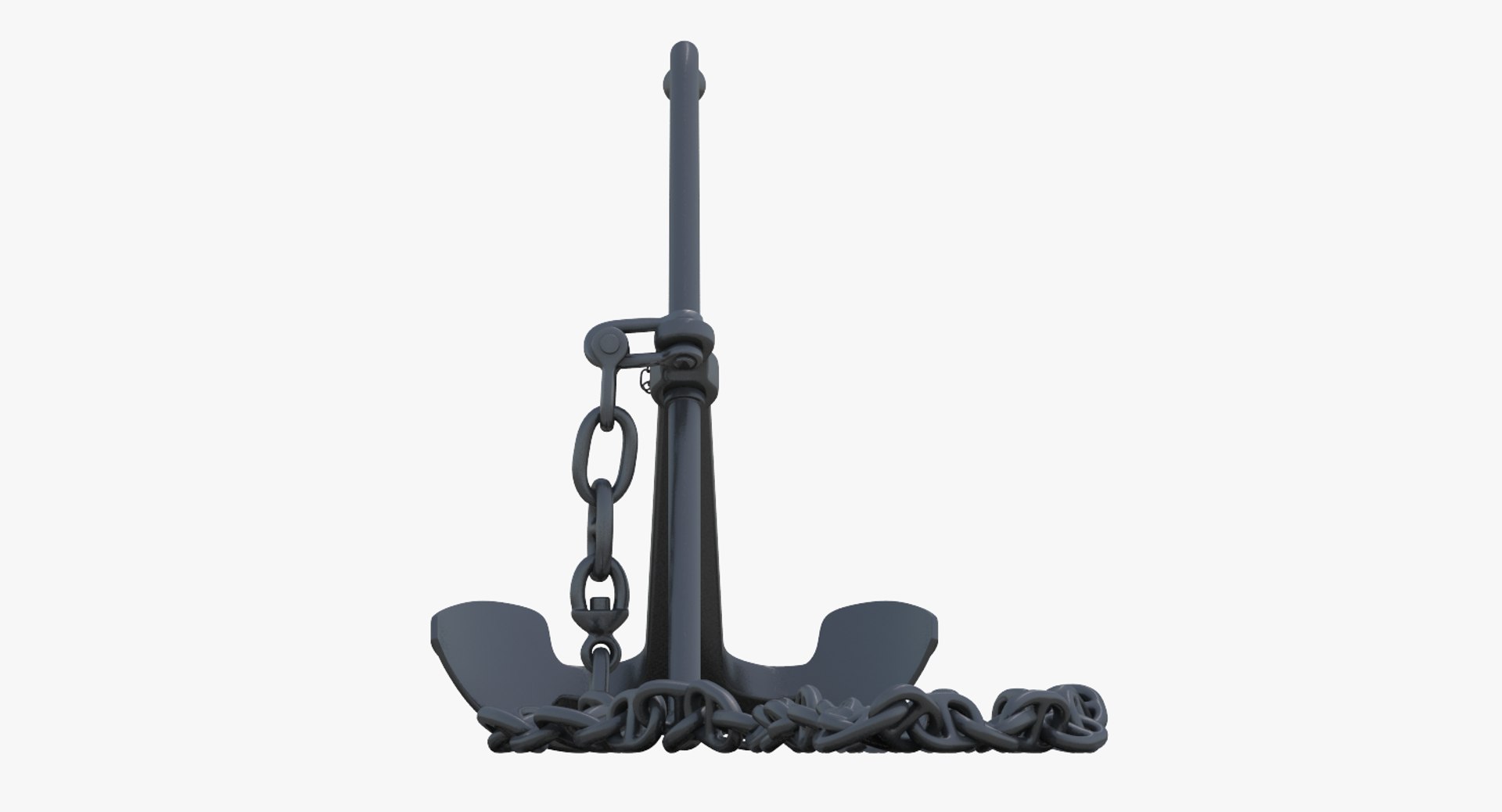 Admiralty Anchor Model - TurboSquid 1248201