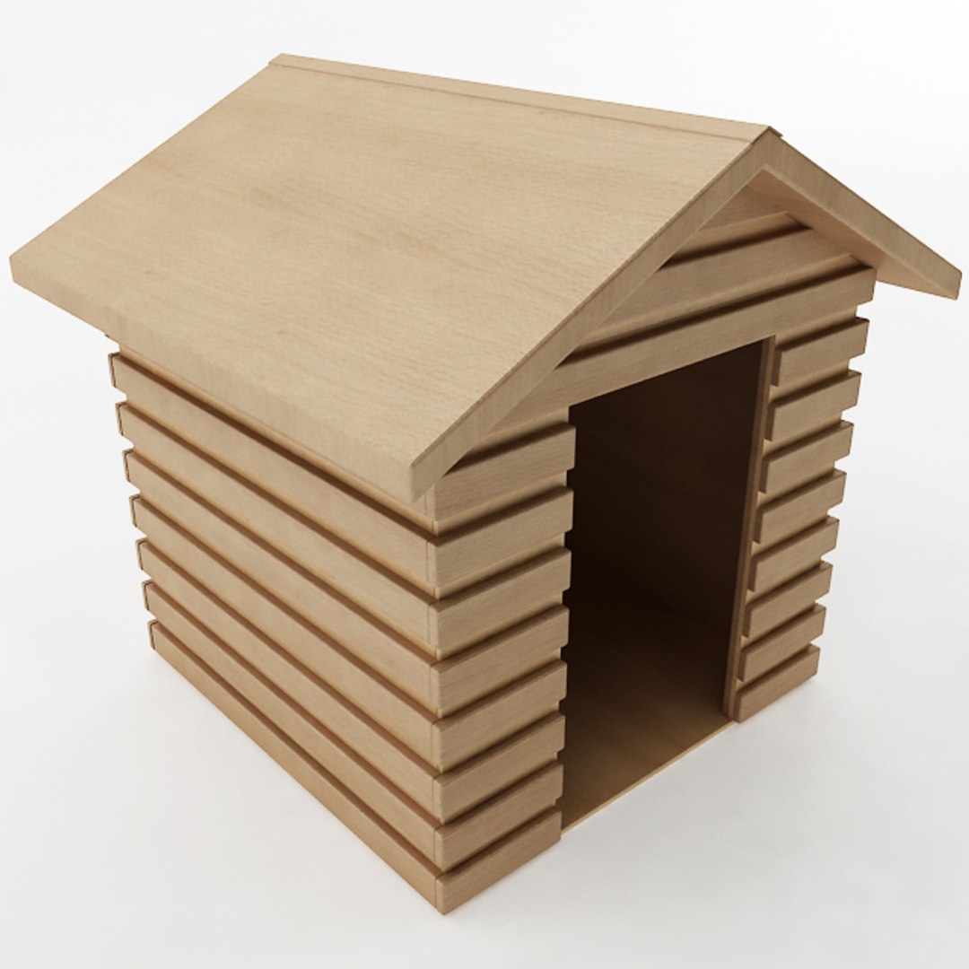 3D Dog House Model - TurboSquid 1301074