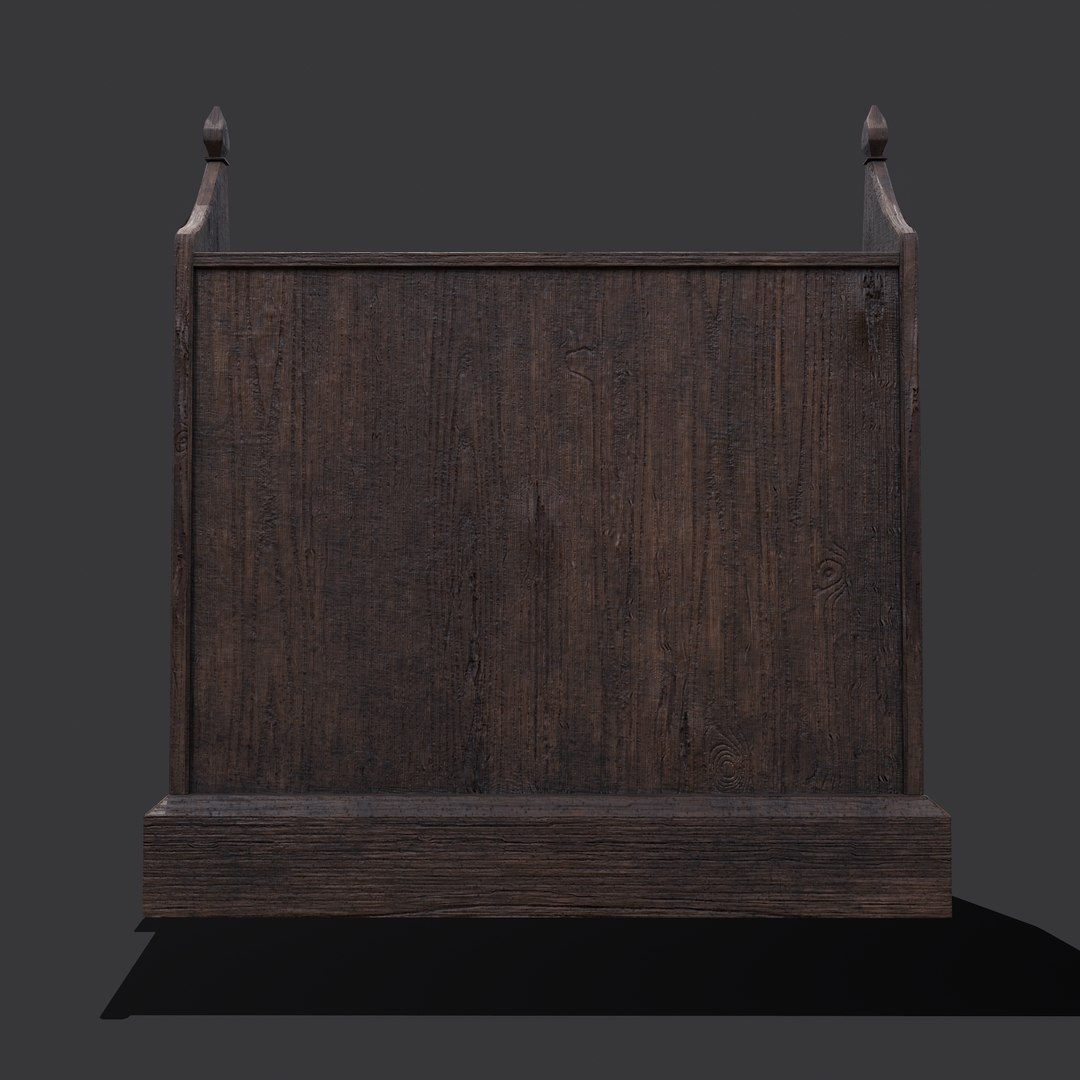 3D Medieval Elegant Writing Stand Model - TurboSquid 1743167