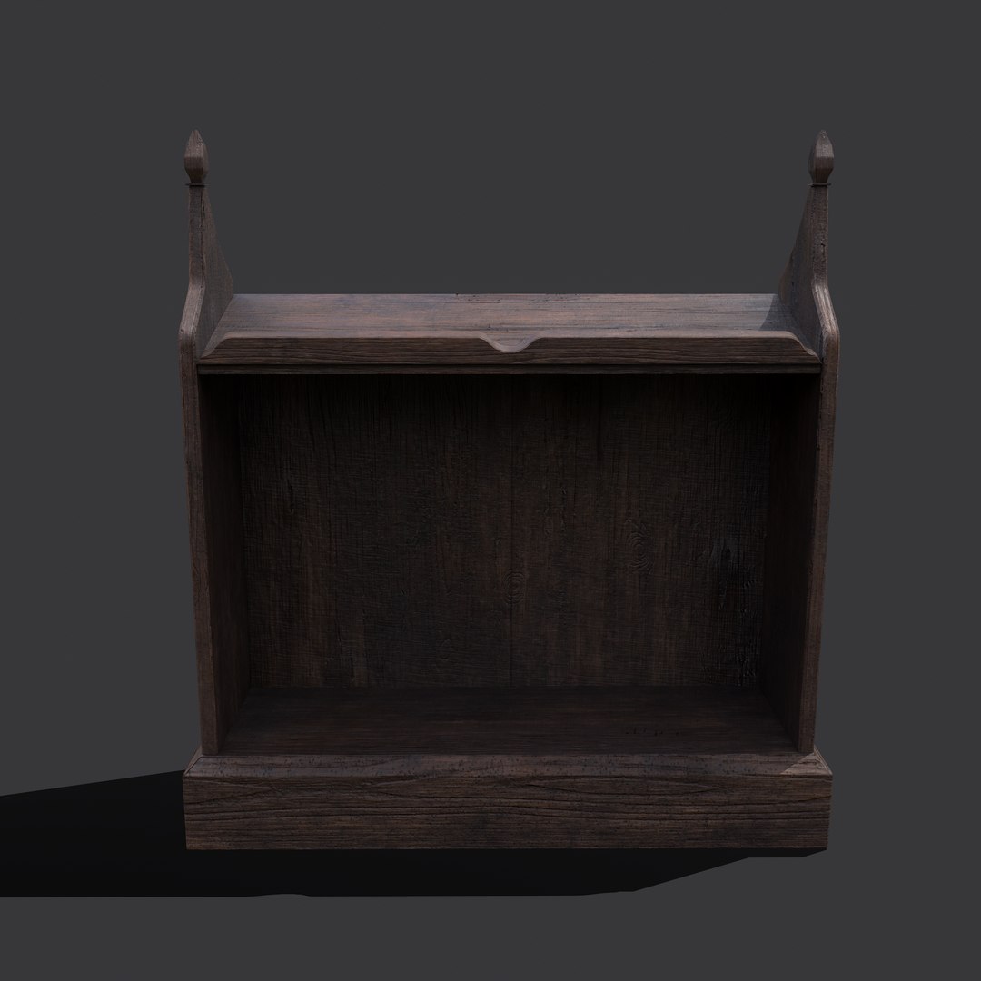 3D Medieval Elegant Writing Stand Model - TurboSquid 1743167