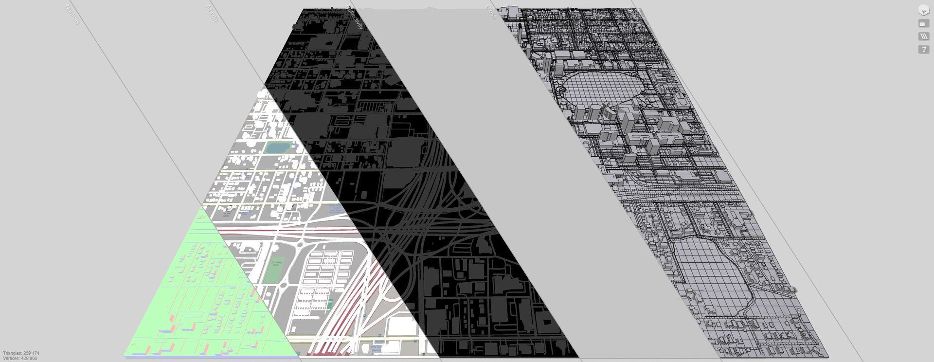 Cityscape Orlando Florida USA Model - TurboSquid 2311066