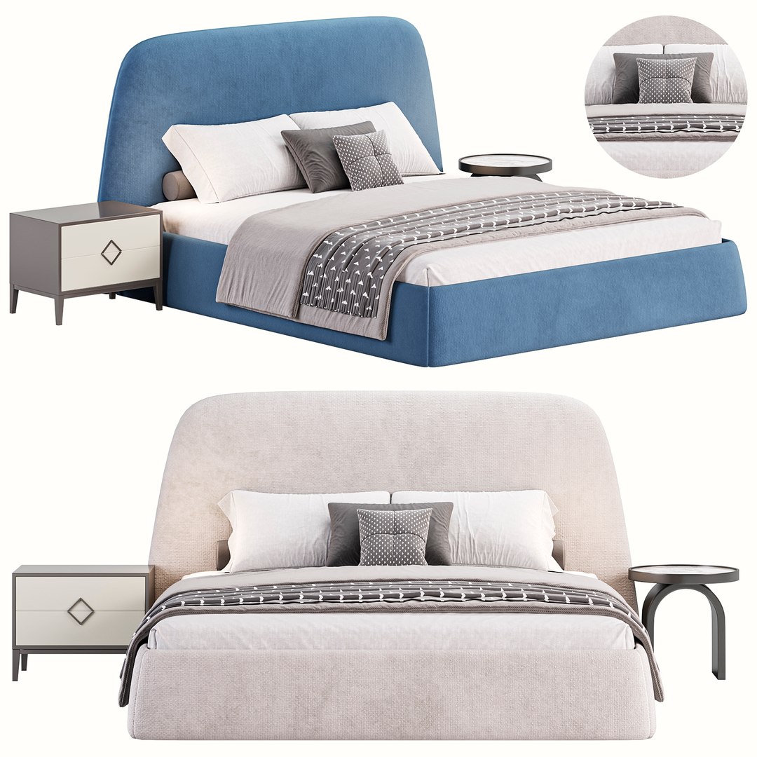 3D Bed JOY Model - TurboSquid 2100676