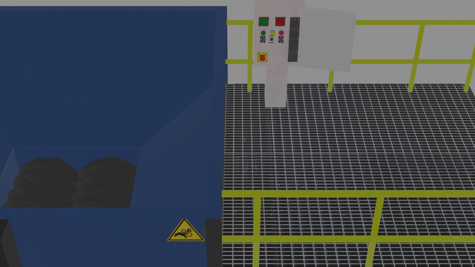 Industrial Plastic Shredder High Quality Animated 3D - TurboSquid 1908203