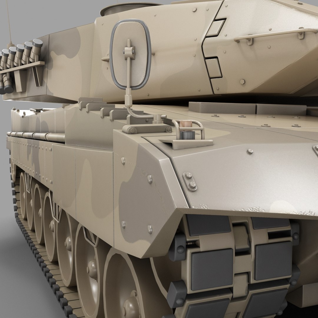 leopard 2 revolution 2a4 3d 3ds