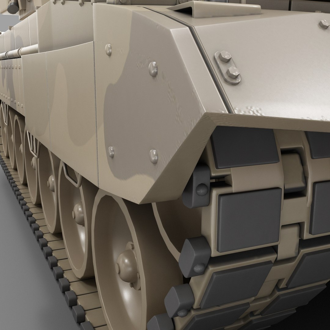 leopard 2 revolution 2a4 3d 3ds