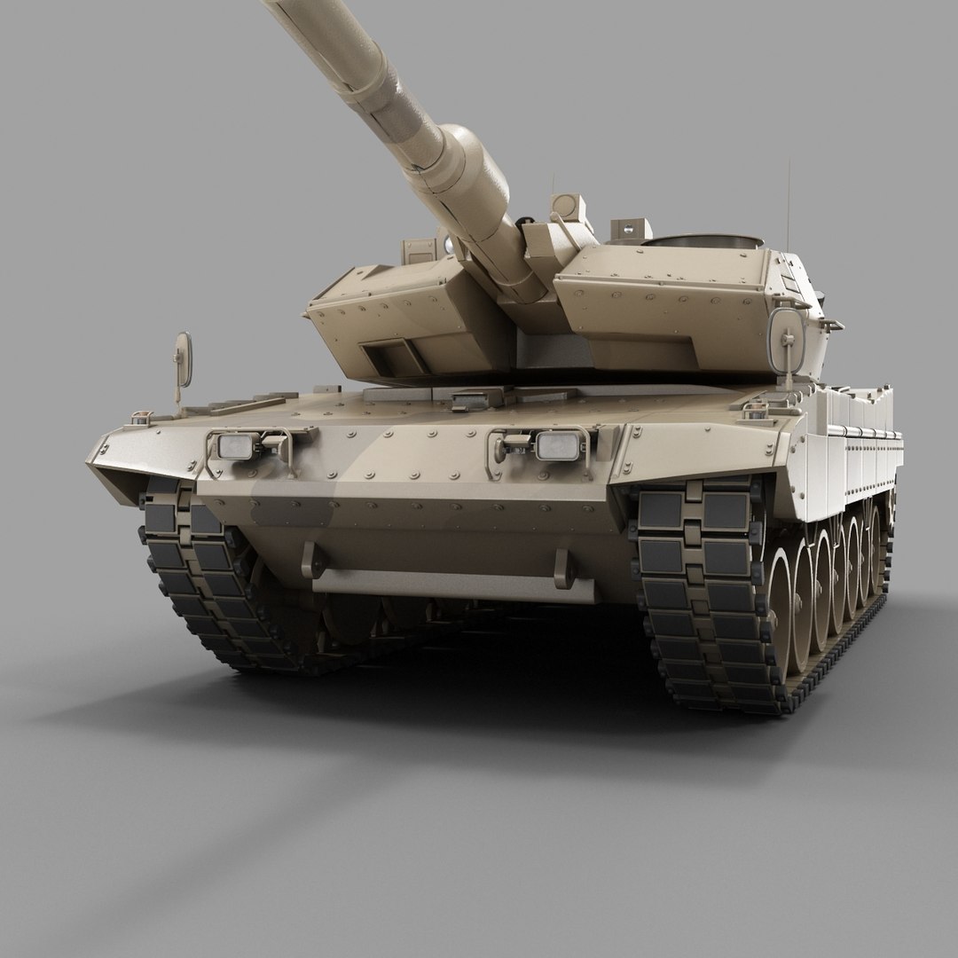leopard 2 revolution 2a4 3d 3ds