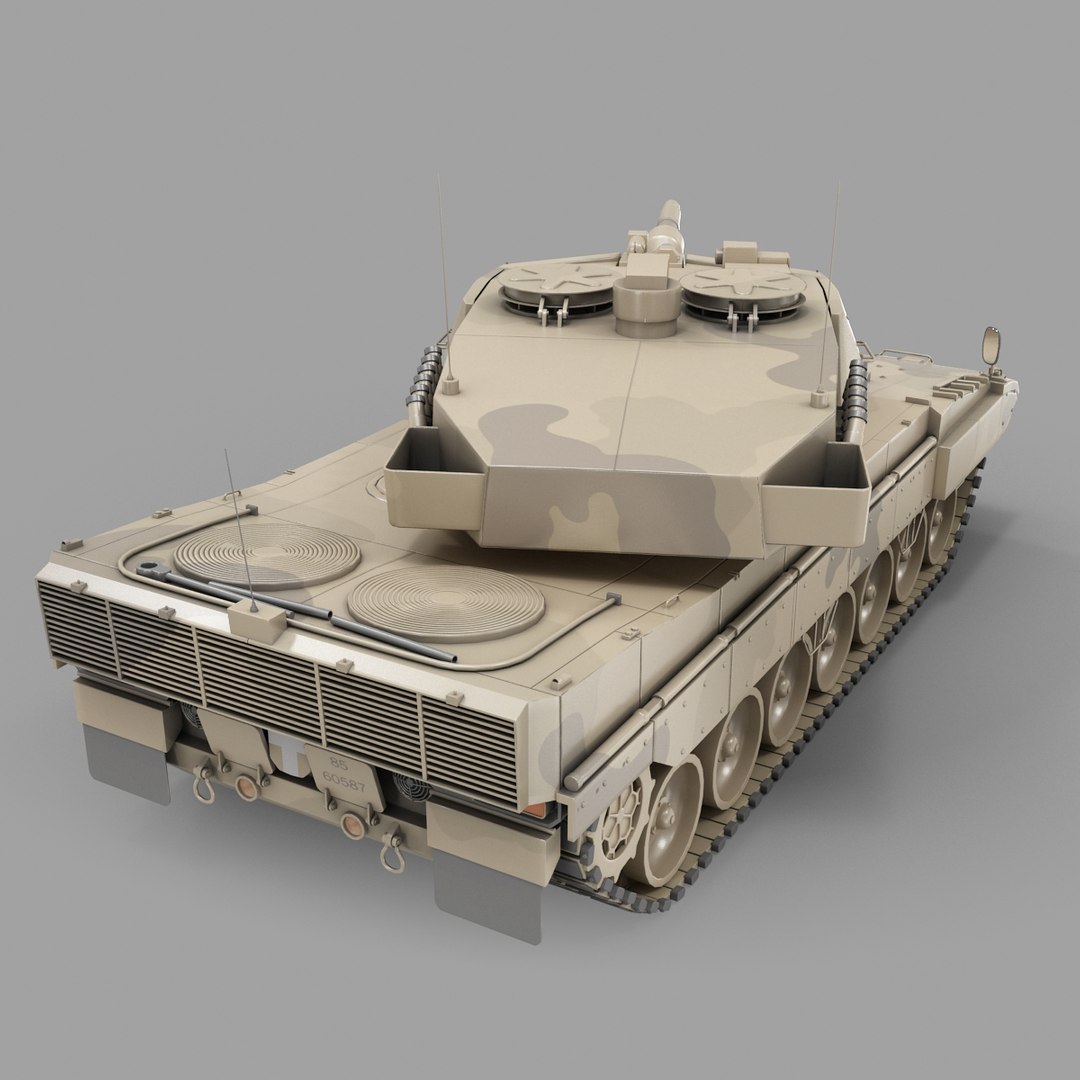 leopard 2 revolution 2a4 3d 3ds