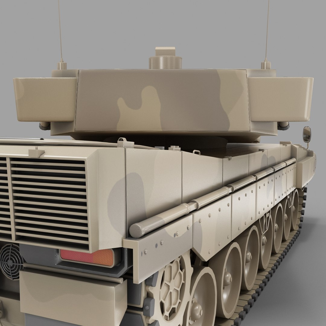 leopard 2 revolution 2a4 3d 3ds